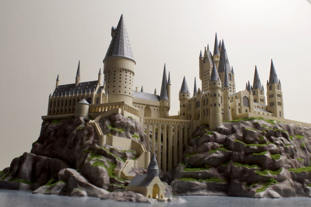 Check Out This Incredible 3D Printed Scale Model Of Hogwarts
