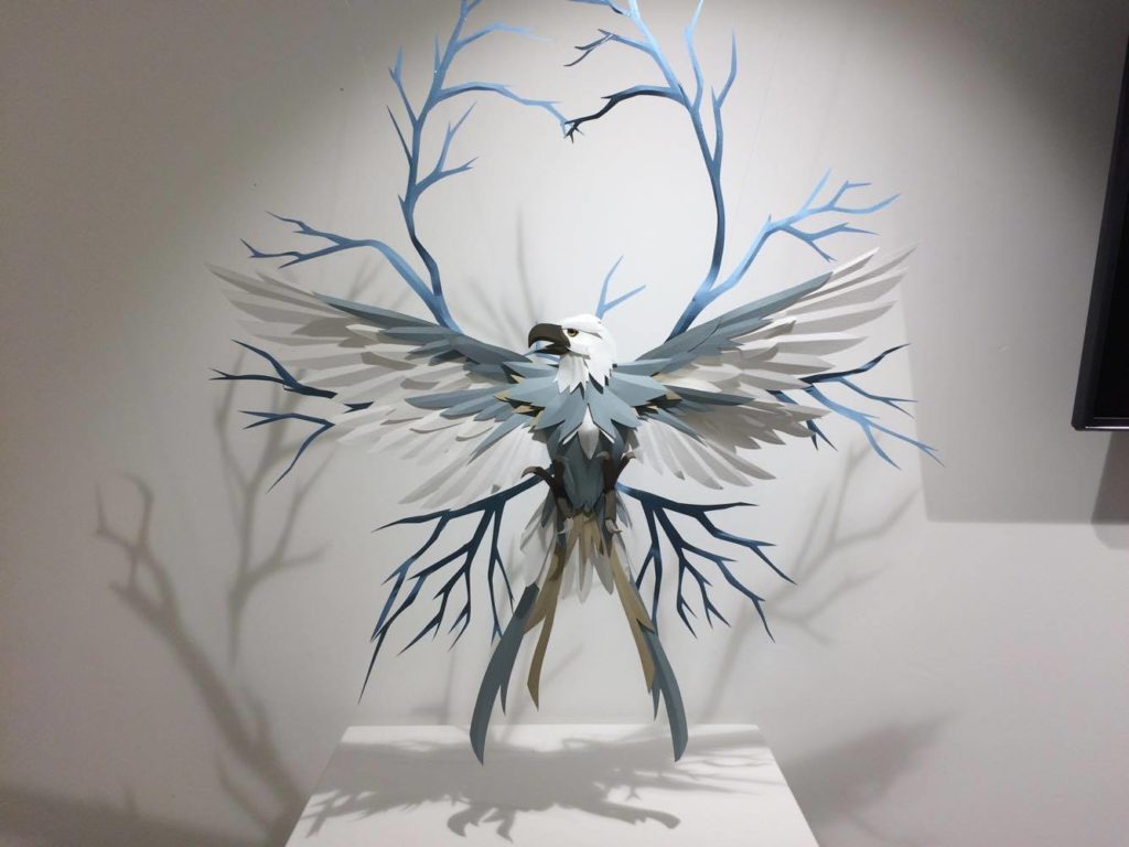 Andy Singleton paper sculpture – MuggleNet