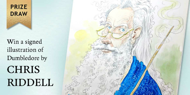 Waterstones Offers Fans the Chance to Own Original Chris Riddell Art