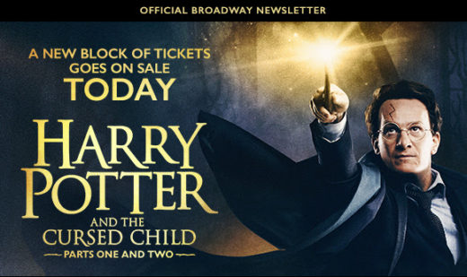 UPDATED: Over 100,000 "Cursed Child" NYC Tickets to Be Released This Month