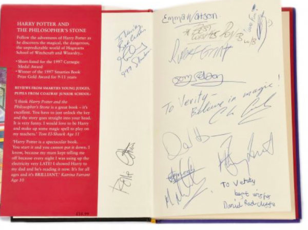 UPDATED: Daniel Radcliffe's Possible First-Ever Autograph Up for Auction