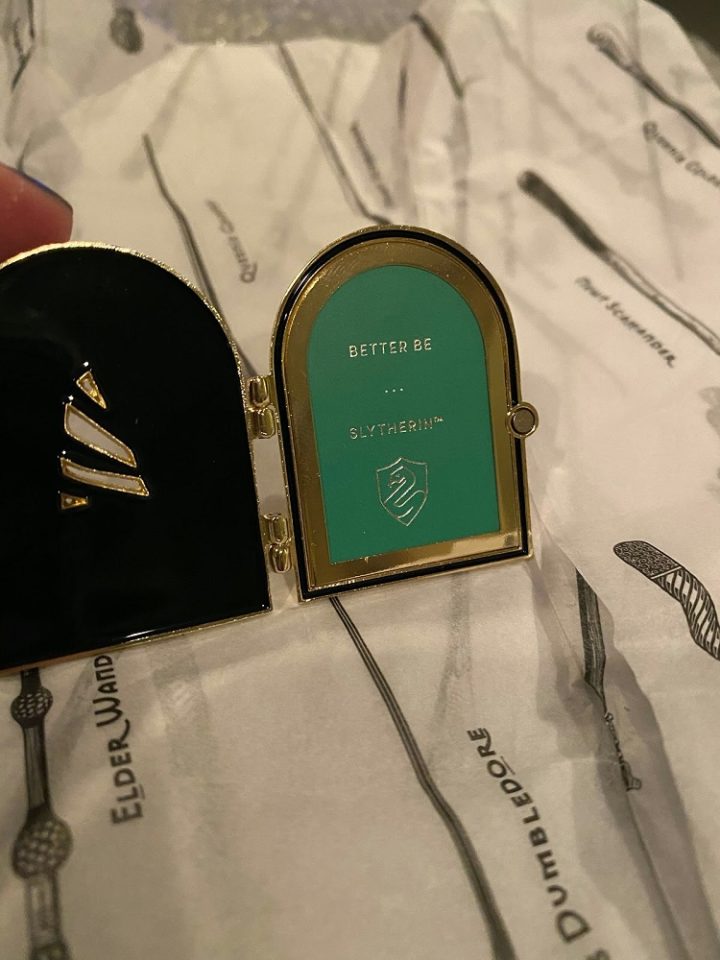 Sorting Hat Locket Pin Now Available from the Harry Potter Fan Club