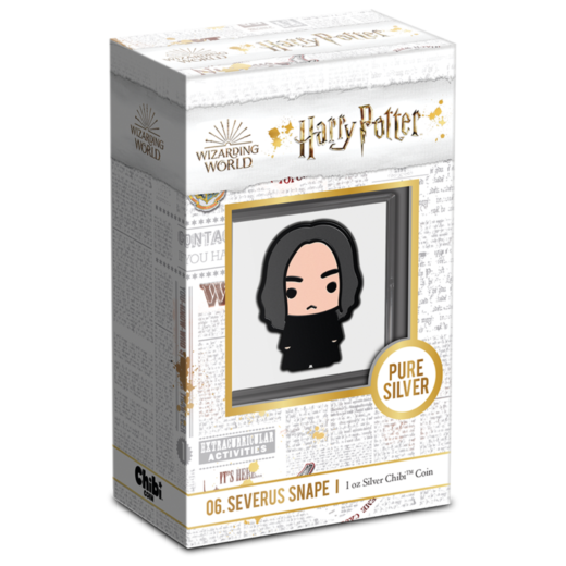 New Zealand Mint Reveals Severus Snape Chibi Coin