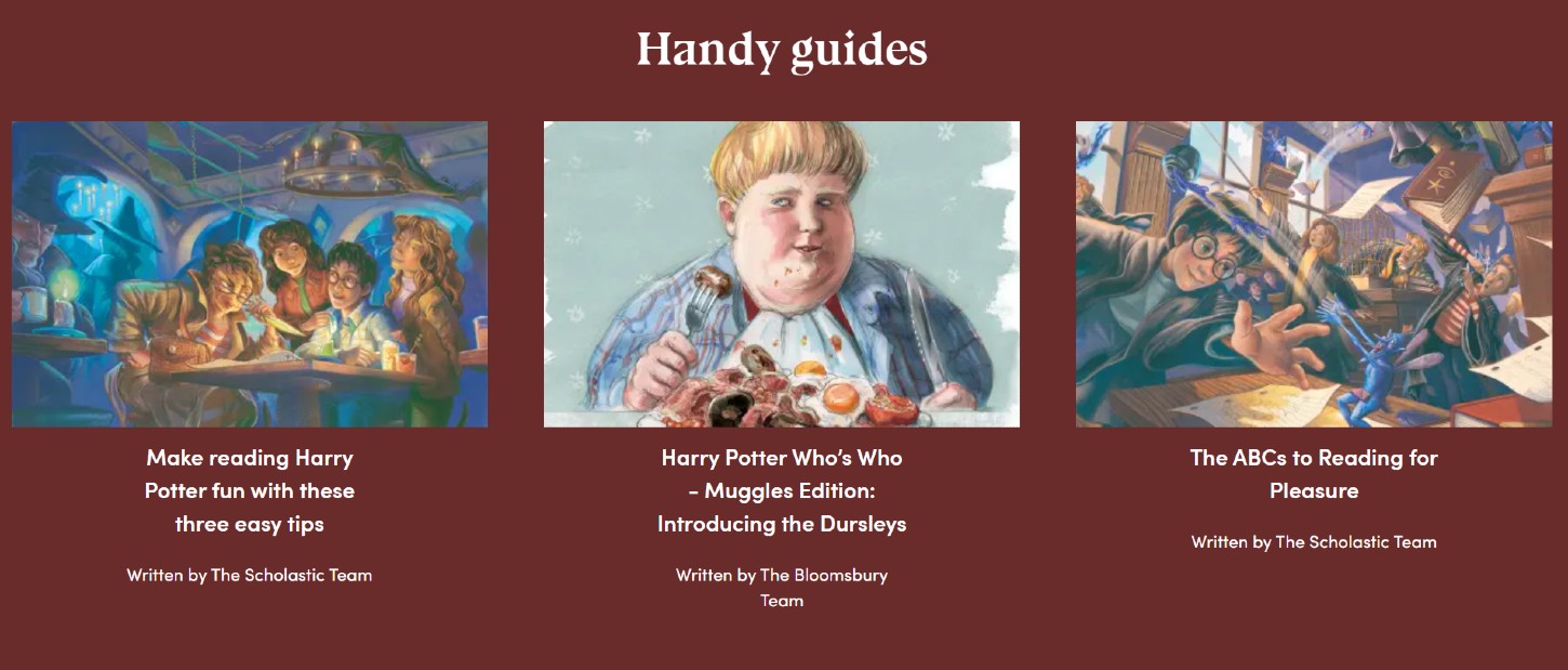 Wizarding World Launches Harry Potter Reading Magic Digital Hub for ...