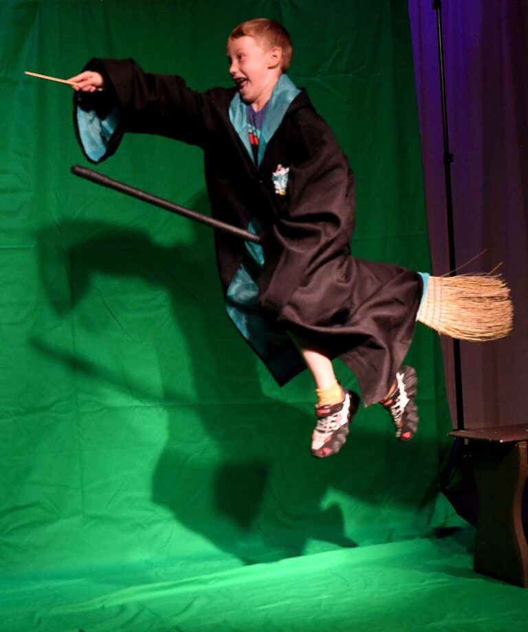 Children Enjoy Camping in the Wizarding World