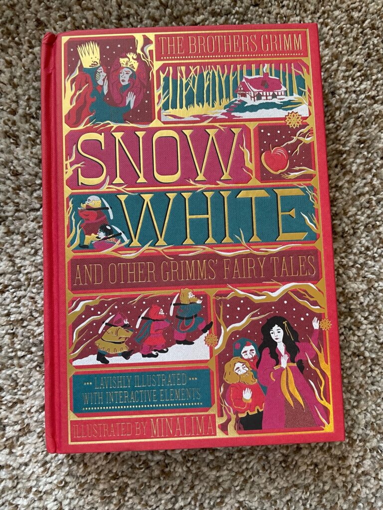 Review: "Snow White and Other Grimms' Fairy Tales" Illustrated by MinaLima